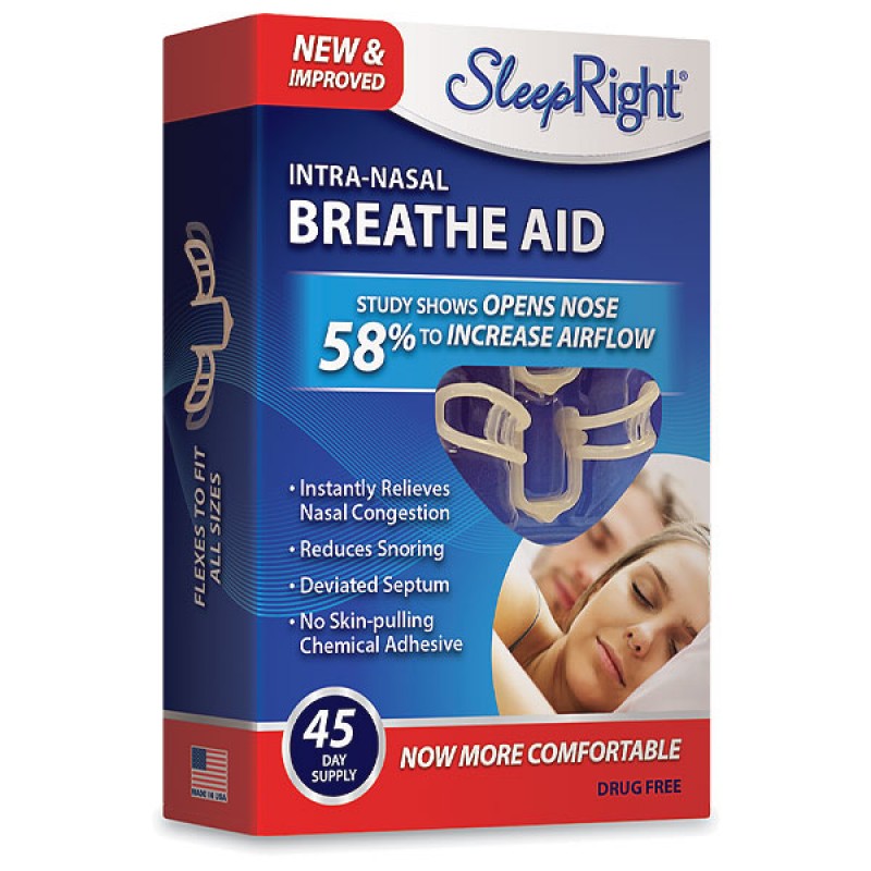 SleepRight Nasal Breathe Aid (45 Day Supply) SleepRight Nasal Breathe Aid (45 Day Supply)