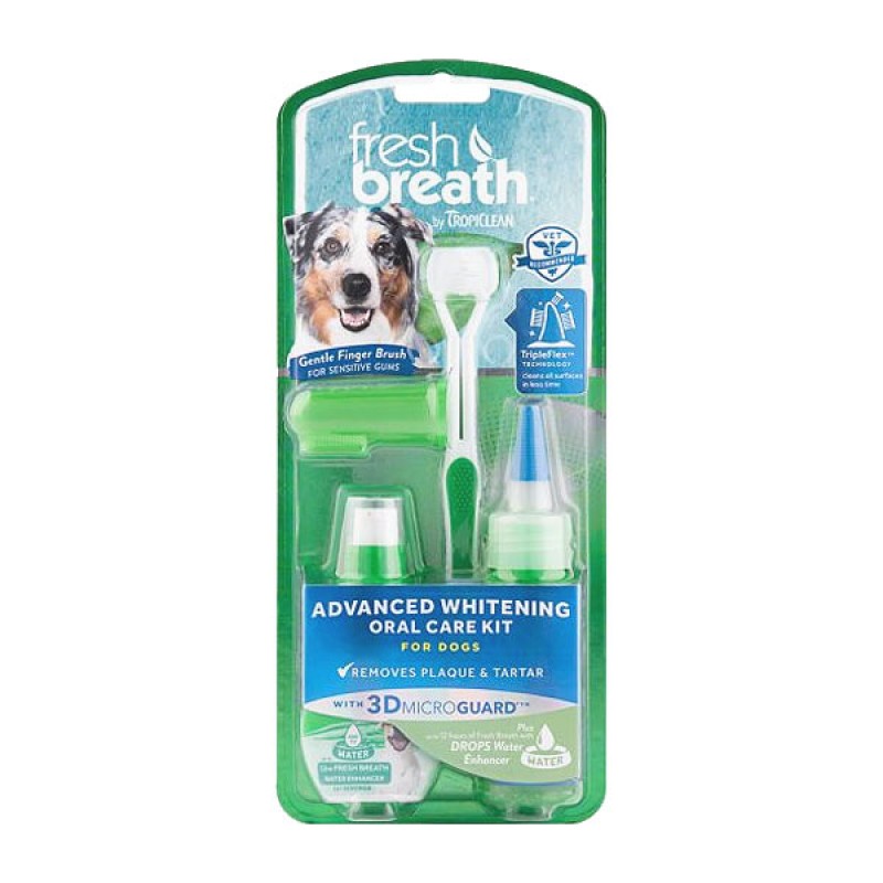 TropiClean Advanced Whitening Oral Care Kit