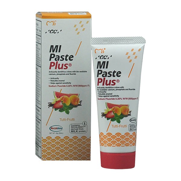 GC MI Paste Plus Tutti Frutti - Toothpaste | BleachRefills