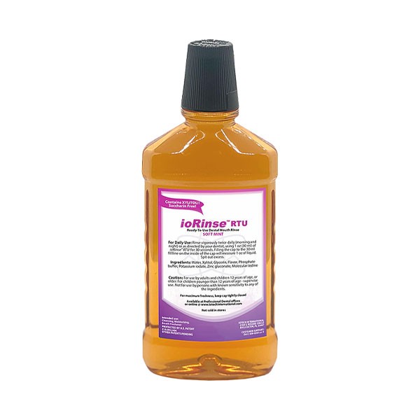 IoTech ioRinse RTU Ready-To-Use Mint Mouth Rinse (16.9 oz)