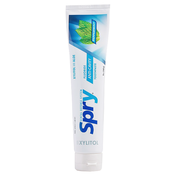 Spry Anticavity Xylitol Toothpaste - Peppermint - Toothpaste