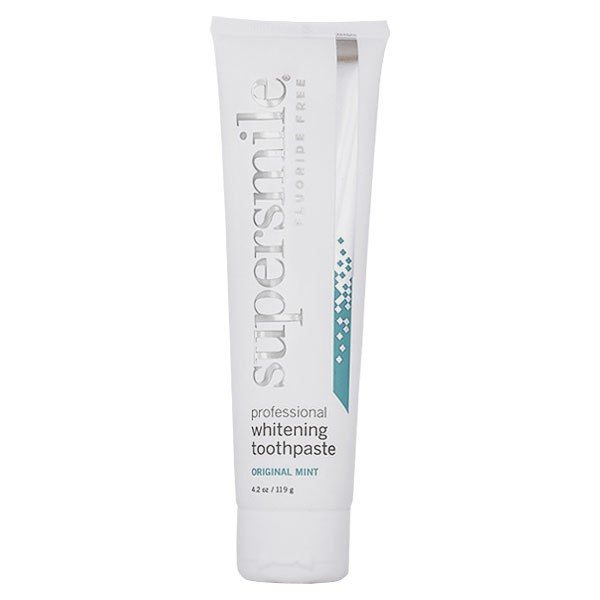 Supersmile Professional Teeth Whitening Toothpaste - Fluoride Free Mint ...