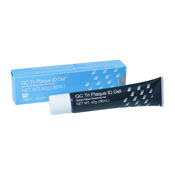 GC Tri Plaque ID Plaque Disclosing Gel - Toothpaste