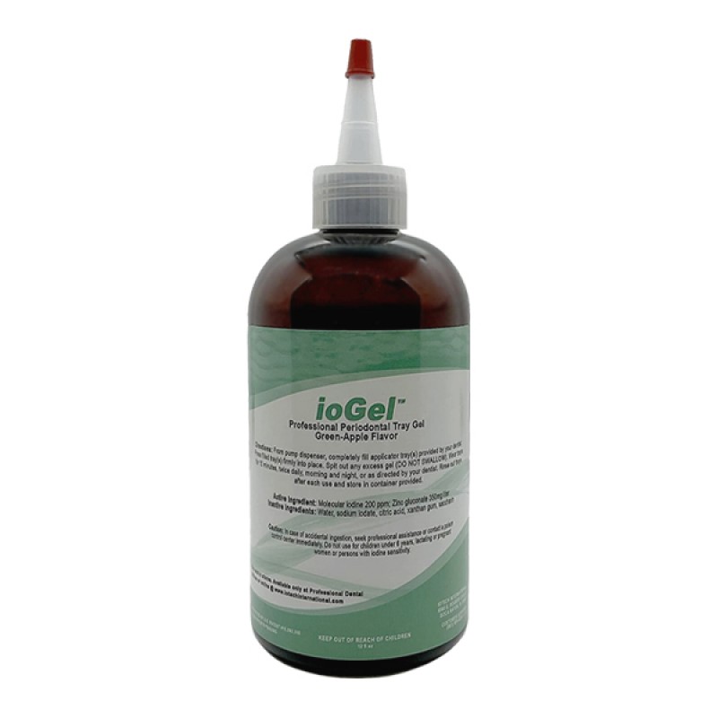 IoTech ioGel Green Apple Periodontal Tray Gel (12 oz)